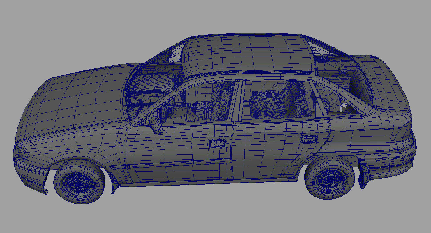 opel astra car 3d model 3D model | CGTrader