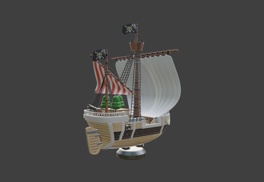 One Piece - GOING MARRY 3D model 3D printable | CGTrader