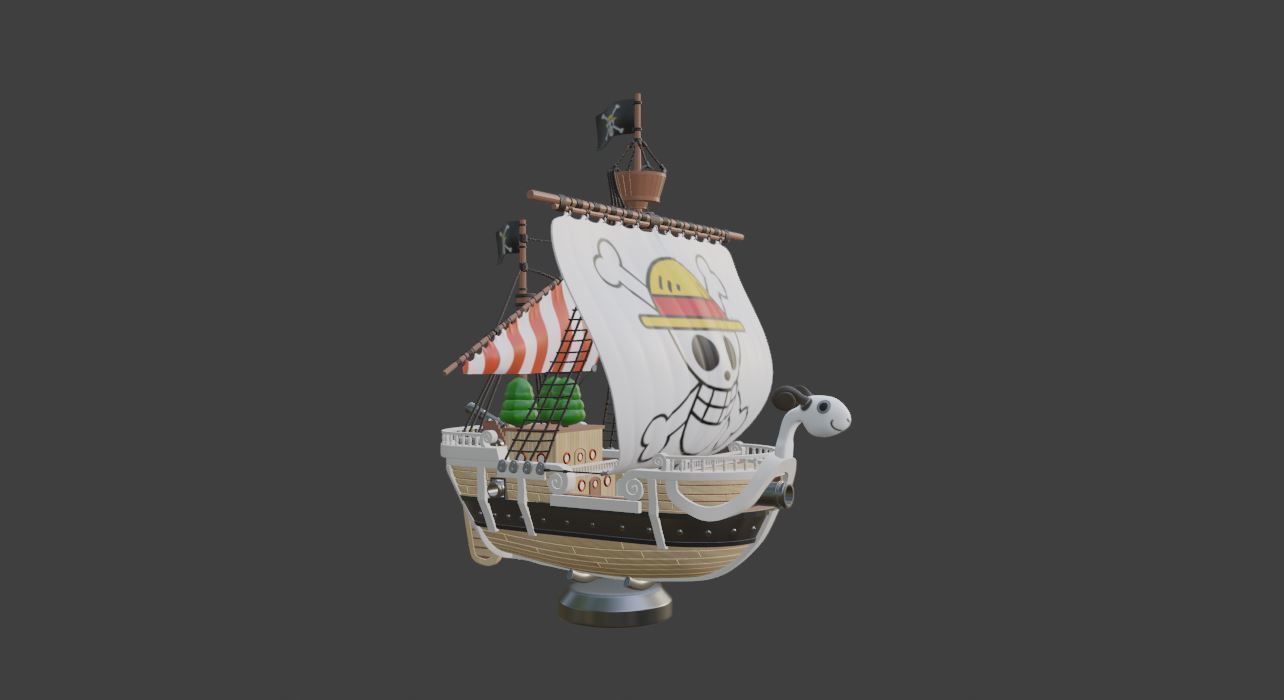 One Piece - GOING MARRY 3D model 3D printable | CGTrader