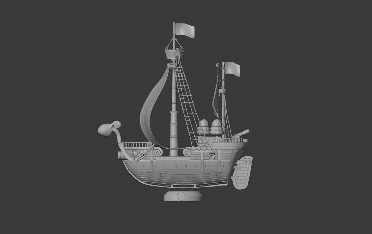 One Piece - GOING MARRY 3D model 3D printable | CGTrader