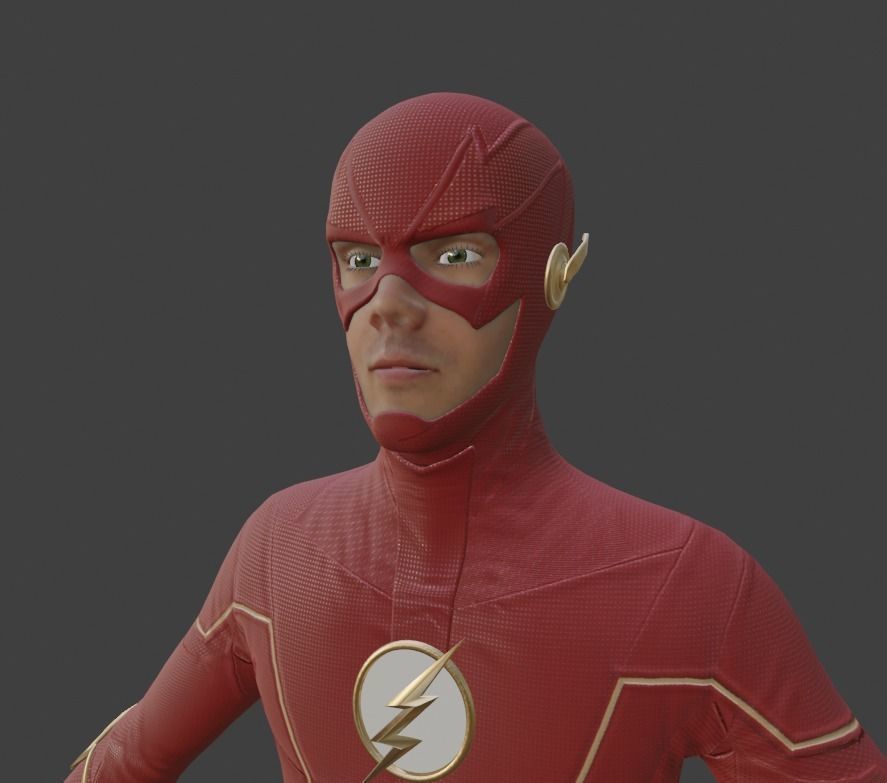 3D model The Flash Season 6 3D Model VR / AR / low-poly | CGTrader