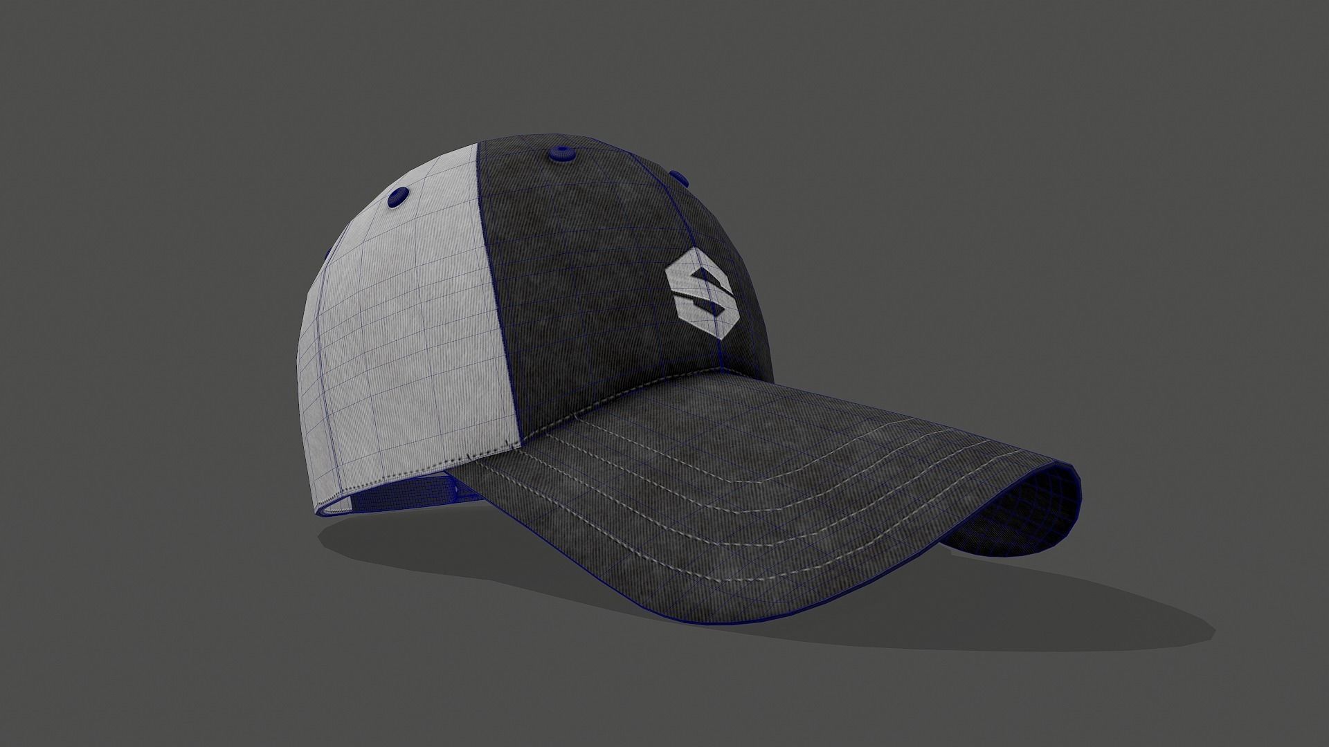 Baseball Cap - Tutorial Included 3D model | CGTrader