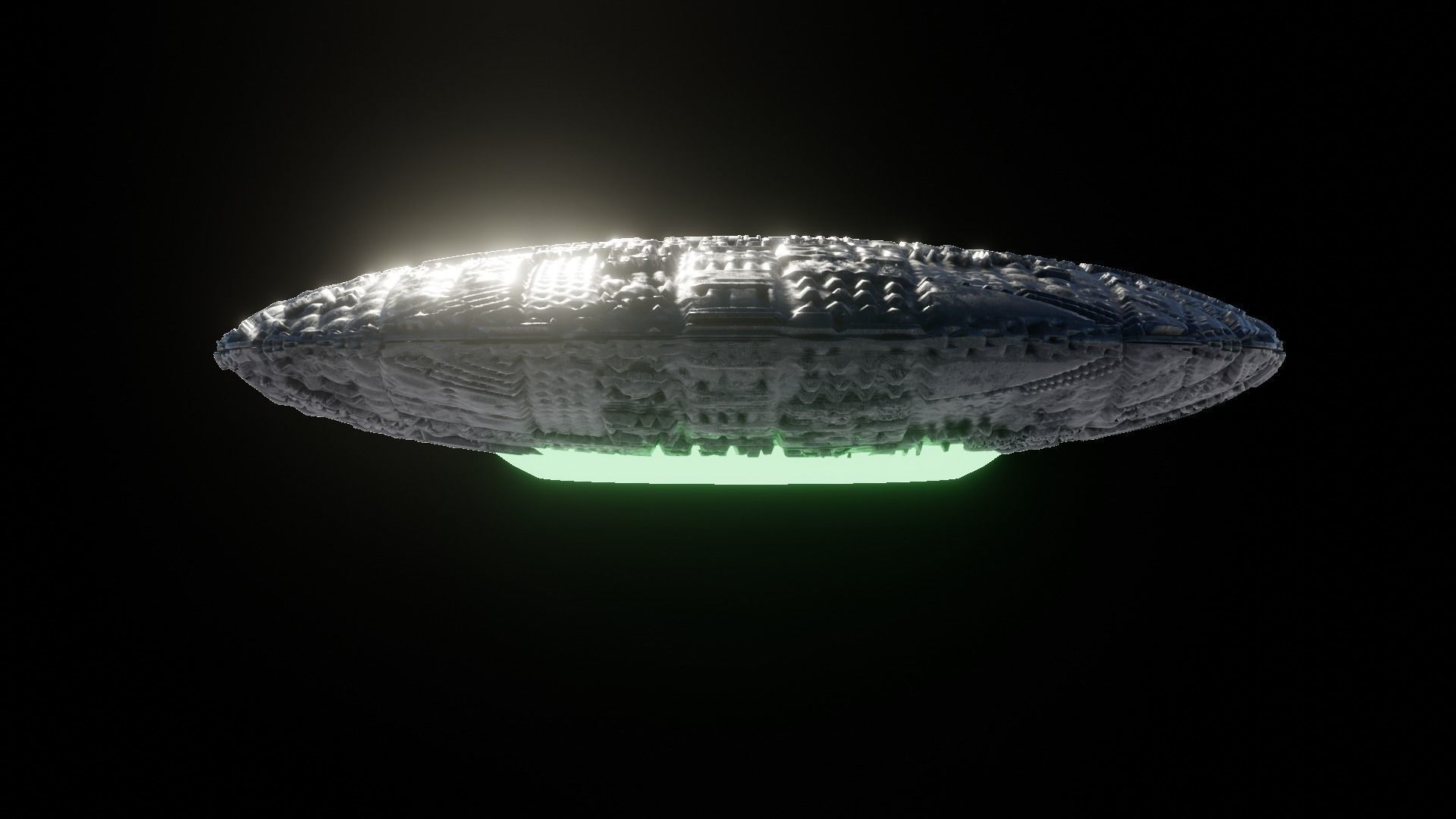 3D model UFO 3D sphere VR / AR / low-poly | CGTrader