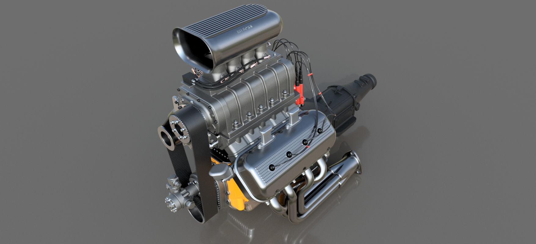 1st gen HEMI 3D model | CGTrader