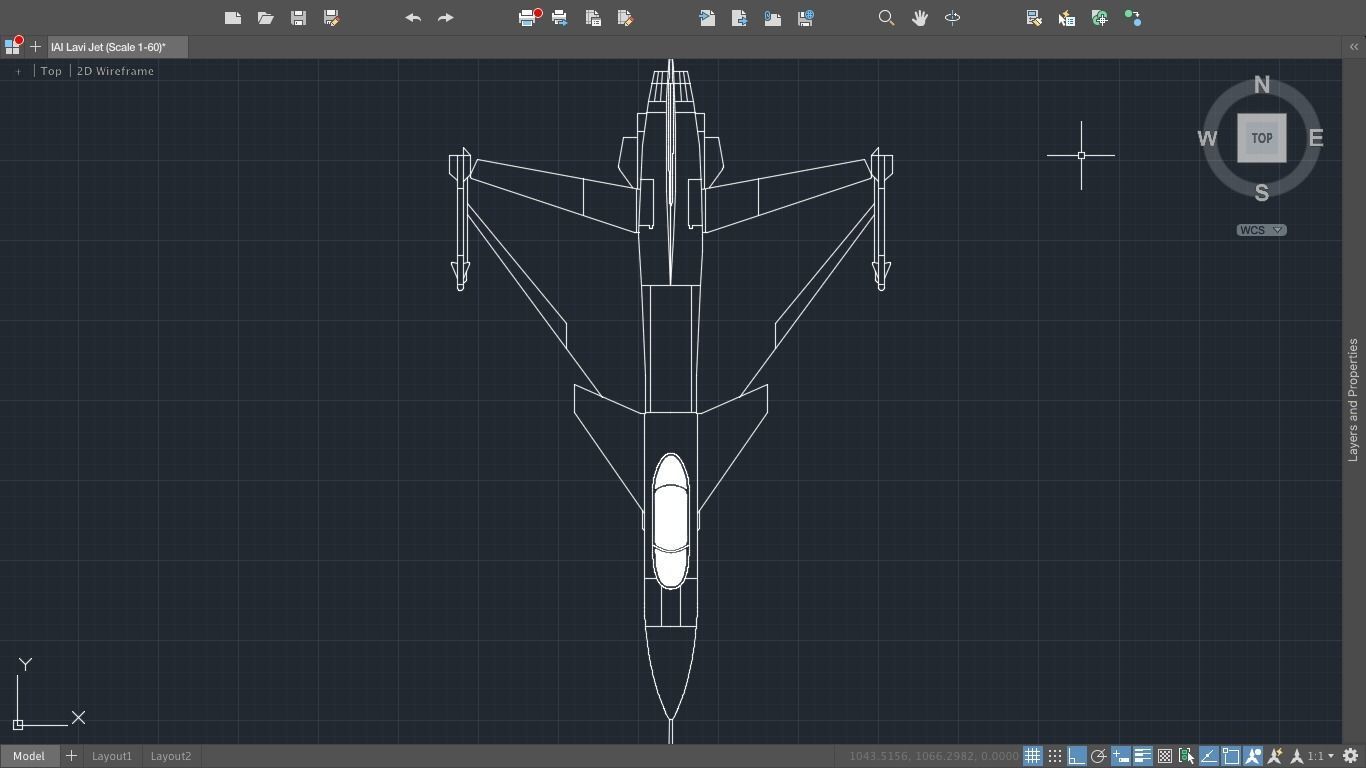 2D IAI Lavi Jet Aircraft 3D model | CGTrader