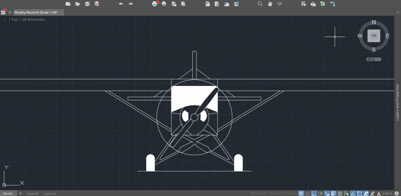 2D Murphy Maverick Aircraft 3D model | CGTrader
