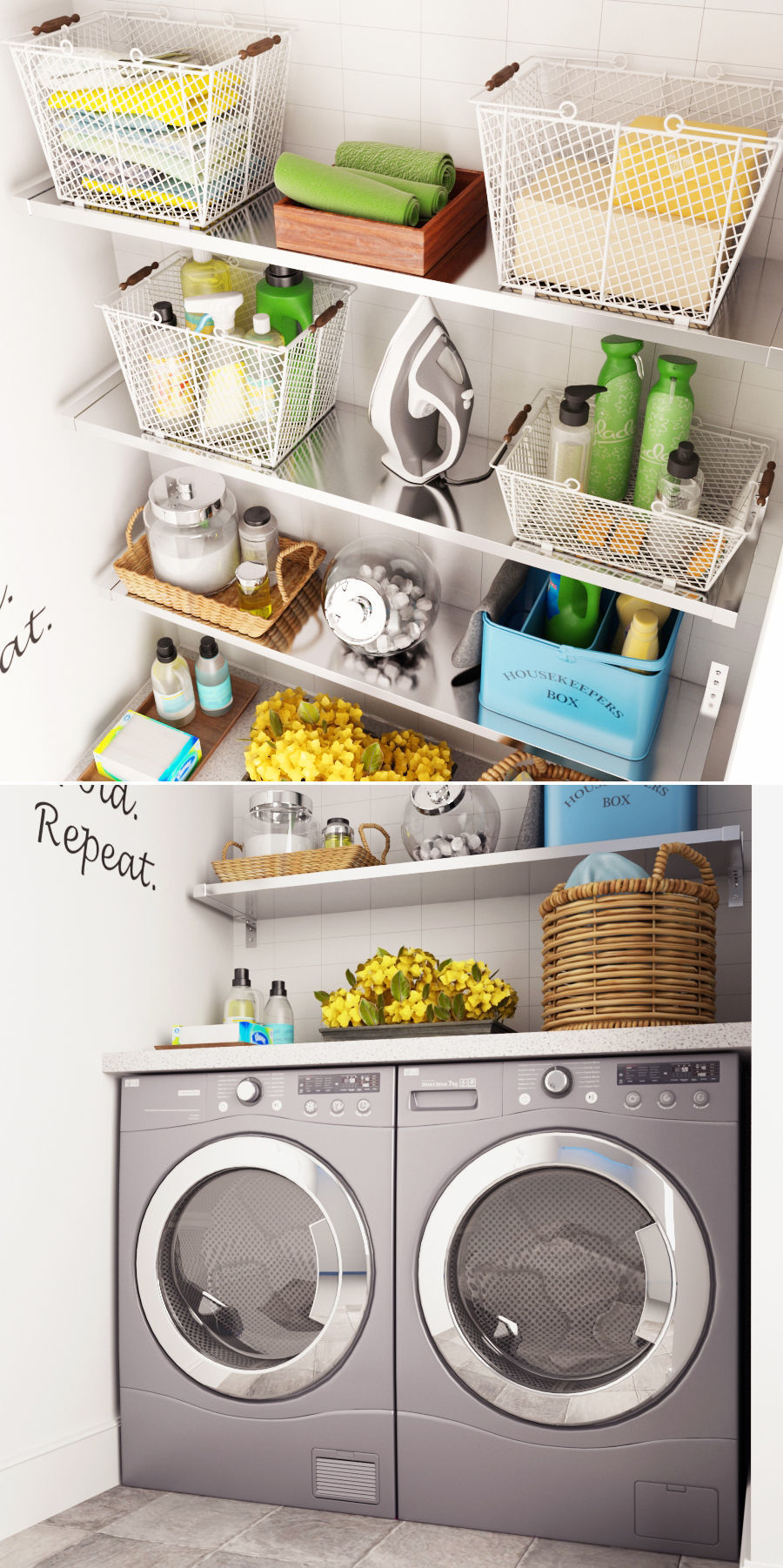 Laundry I Collection 06 3D model | CGTrader