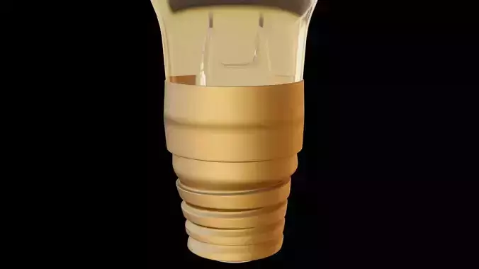 Coil Bulb 3D model | CGTrader