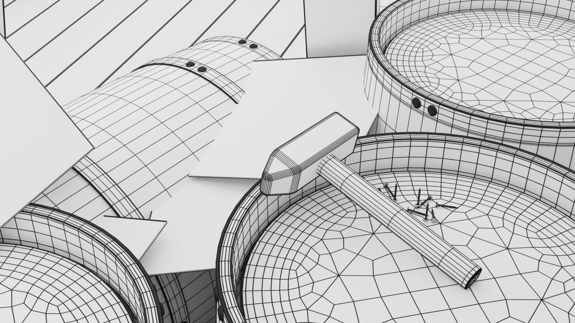 Old Ship Interior 3D model | CGTrader