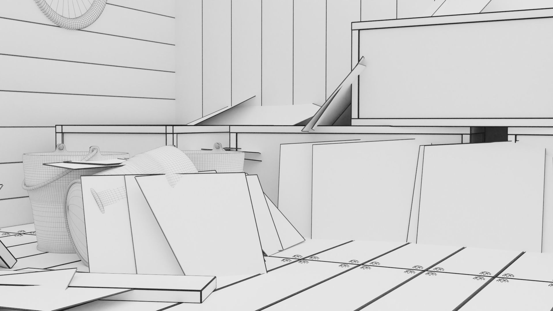 Old Ship Interior 3D model | CGTrader