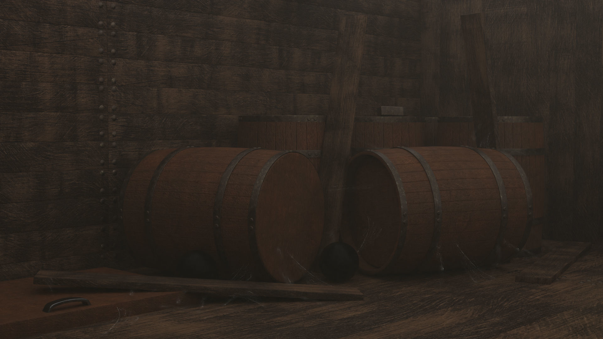Old Ship Interior 3D model | CGTrader