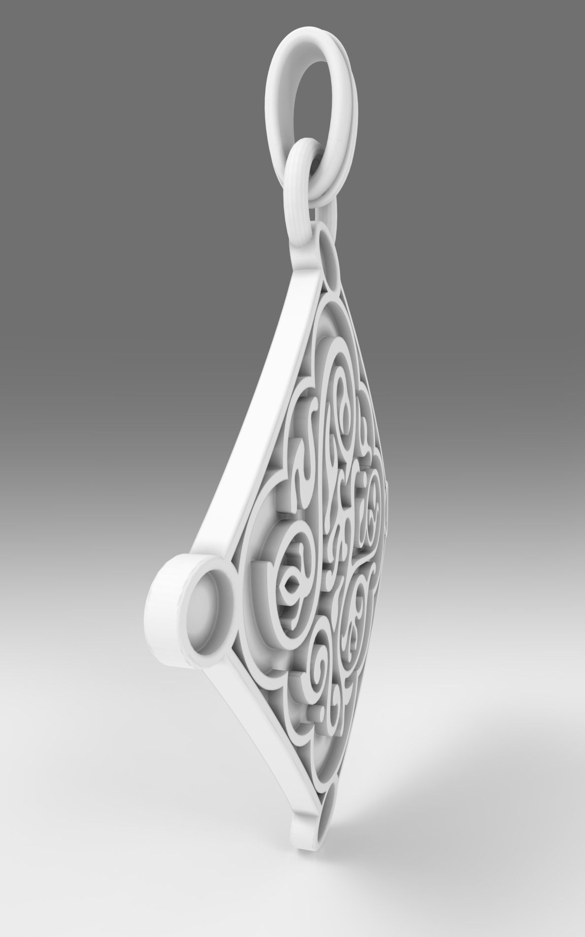 Triss Merigold Necklace 3D model 3D printable | CGTrader