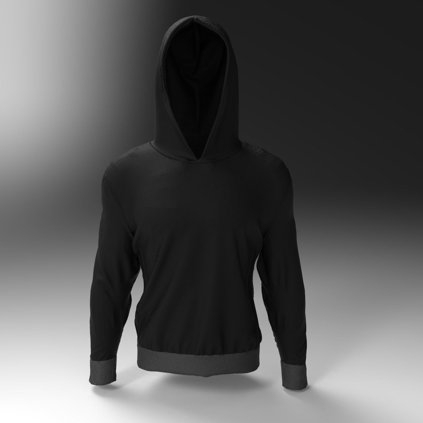 Streetwear Men Hoodie - OBJ - 4K Texture HDRI 3D model | CGTrader