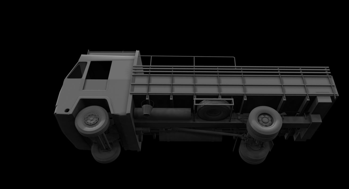 lorry 3d model train 3D model | CGTrader