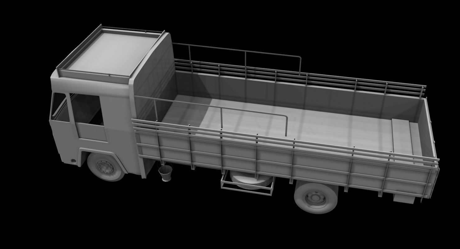 lorry 3d model train 3D model | CGTrader