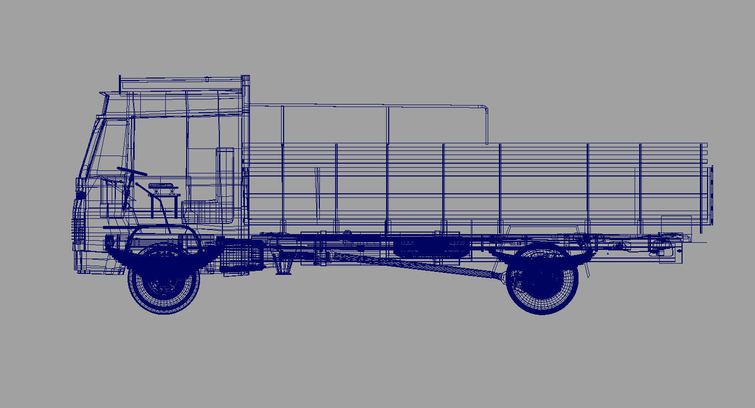 lorry 3d model train 3D model | CGTrader