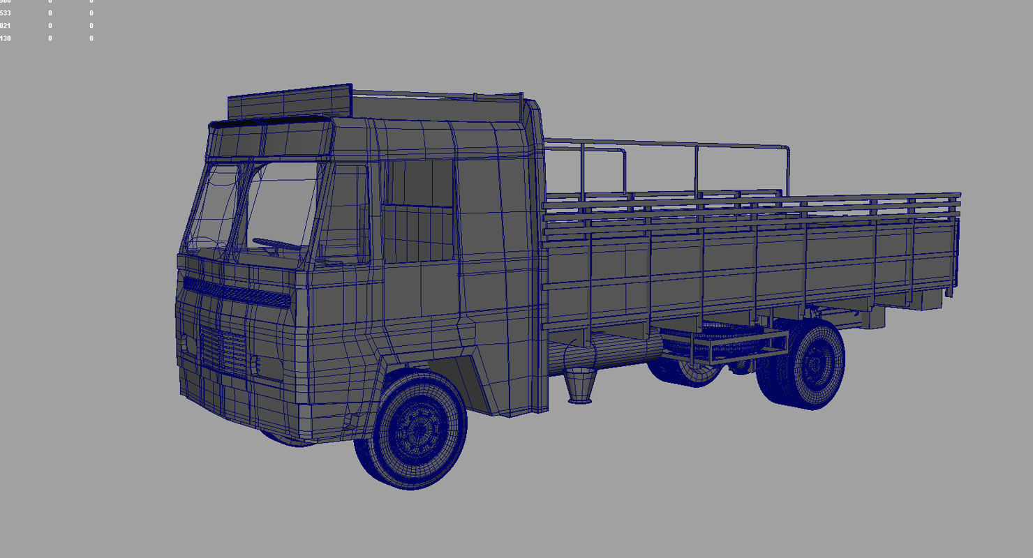 lorry 3d model train 3D model | CGTrader