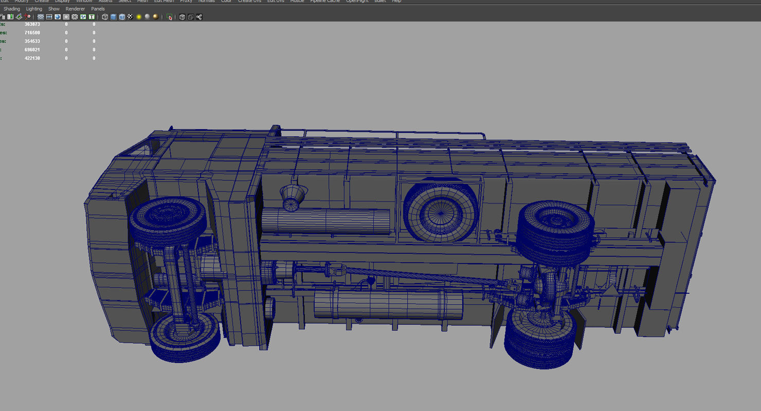 lorry 3d model train 3D model | CGTrader