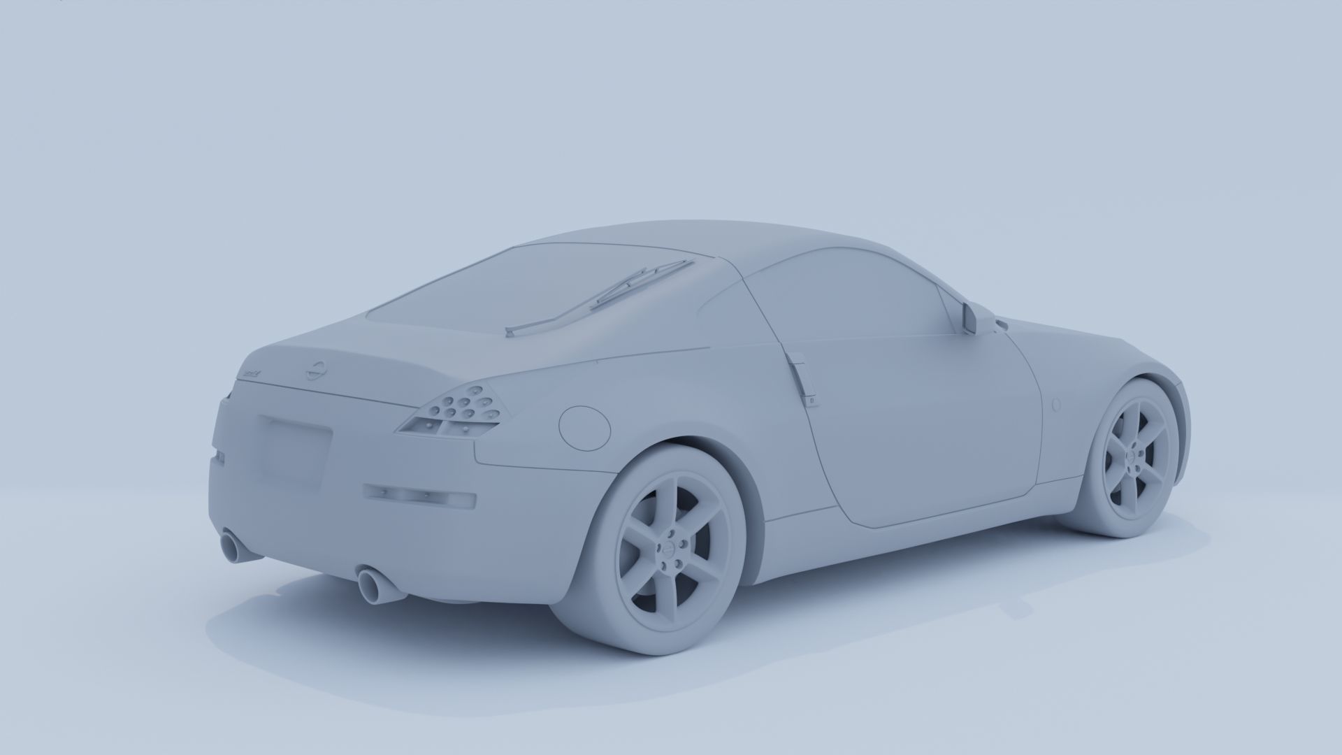 Nissan 350Z 3D model | CGTrader