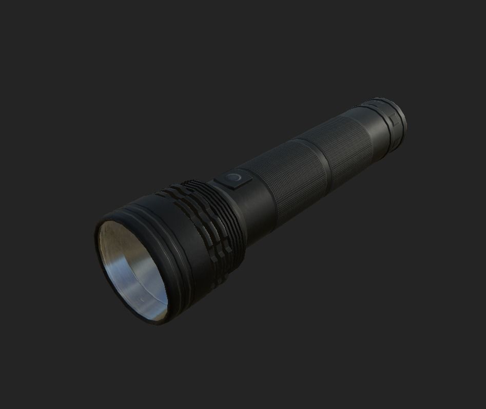 Flashlight free VR / AR / low-poly 3D model | CGTrader
