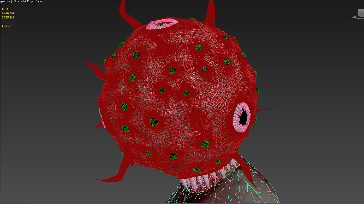 3D model Coronavirus Zombie Covid19 Monster Scary Horror Dead Man ...