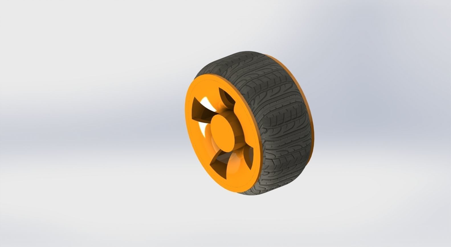 A round wheel of a vehicle 3D model | CGTrader