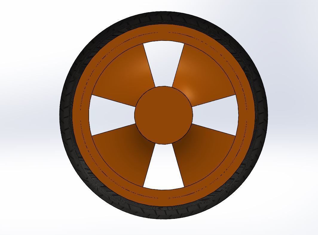 A round wheel of a vehicle 3D model | CGTrader