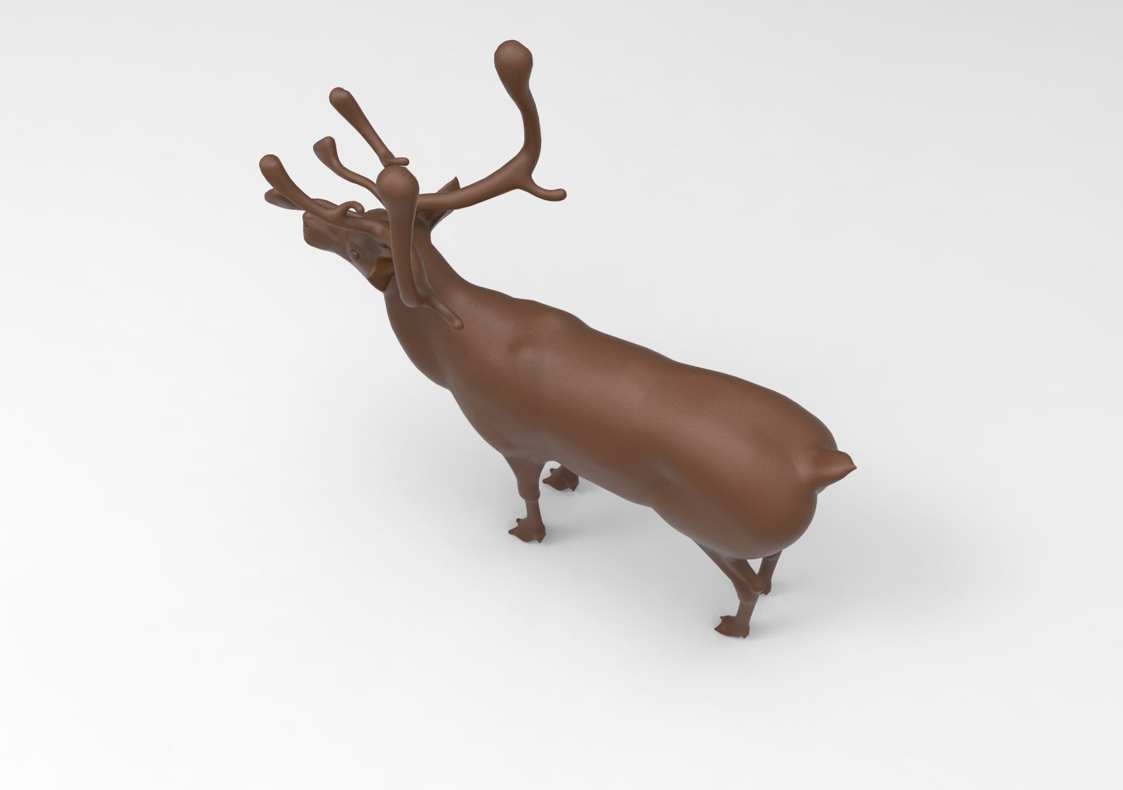 Deer mod1 3D model 3D printable | CGTrader