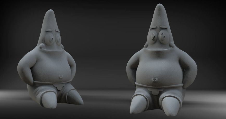 Patrick - SpongeBob SquarePants free 3D model 3D printable | CGTrader