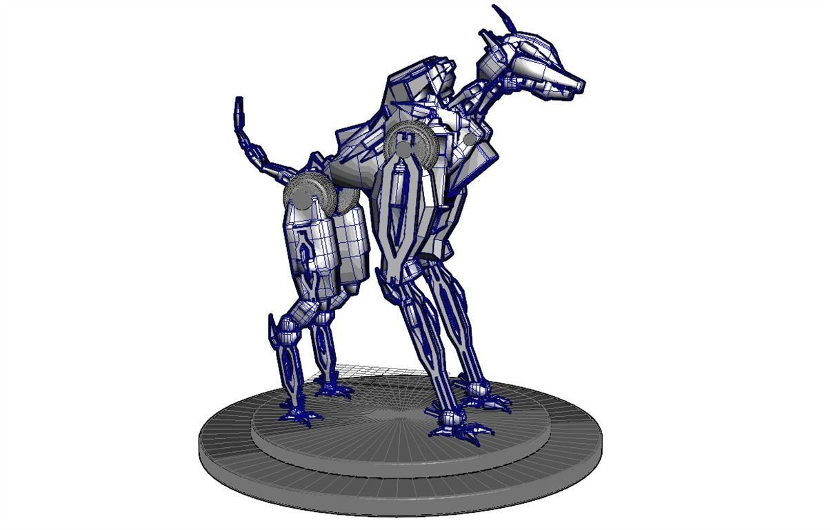 ZOID DOG ROBO 3D model 3D printable | CGTrader
