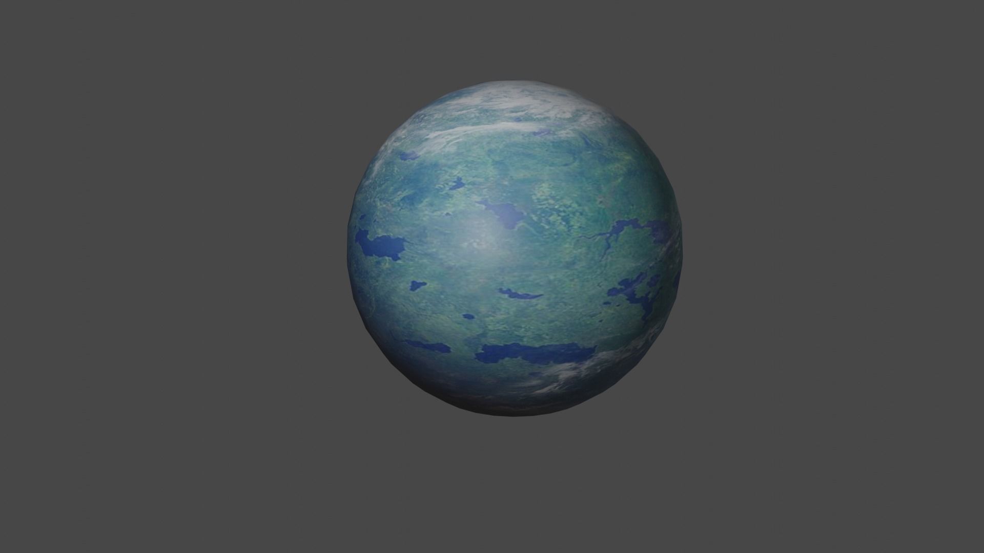 Yavin 4 planet earth 3D model | CGTrader