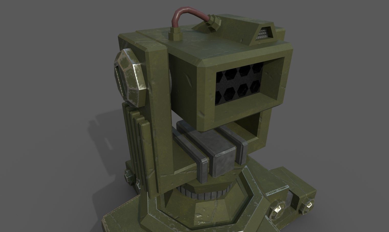 3D model Tower Defense defensive tower 2 VR / AR / low-poly | CGTrader