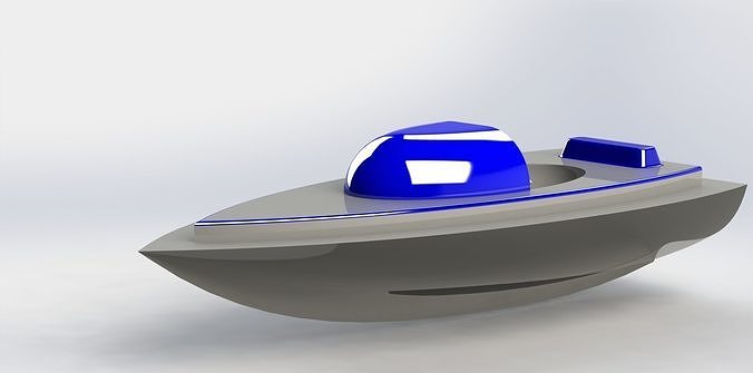 Boat 3D model toy 3D model 3D printable | CGTrader