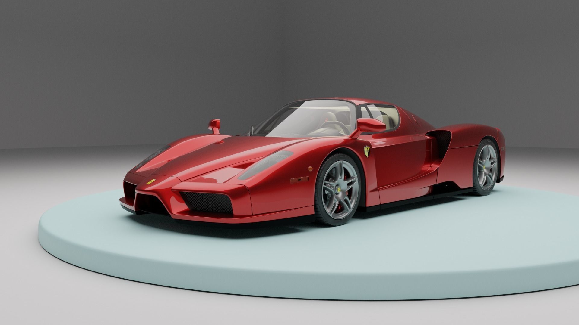 Enzo Ferrari 3D model | CGTrader