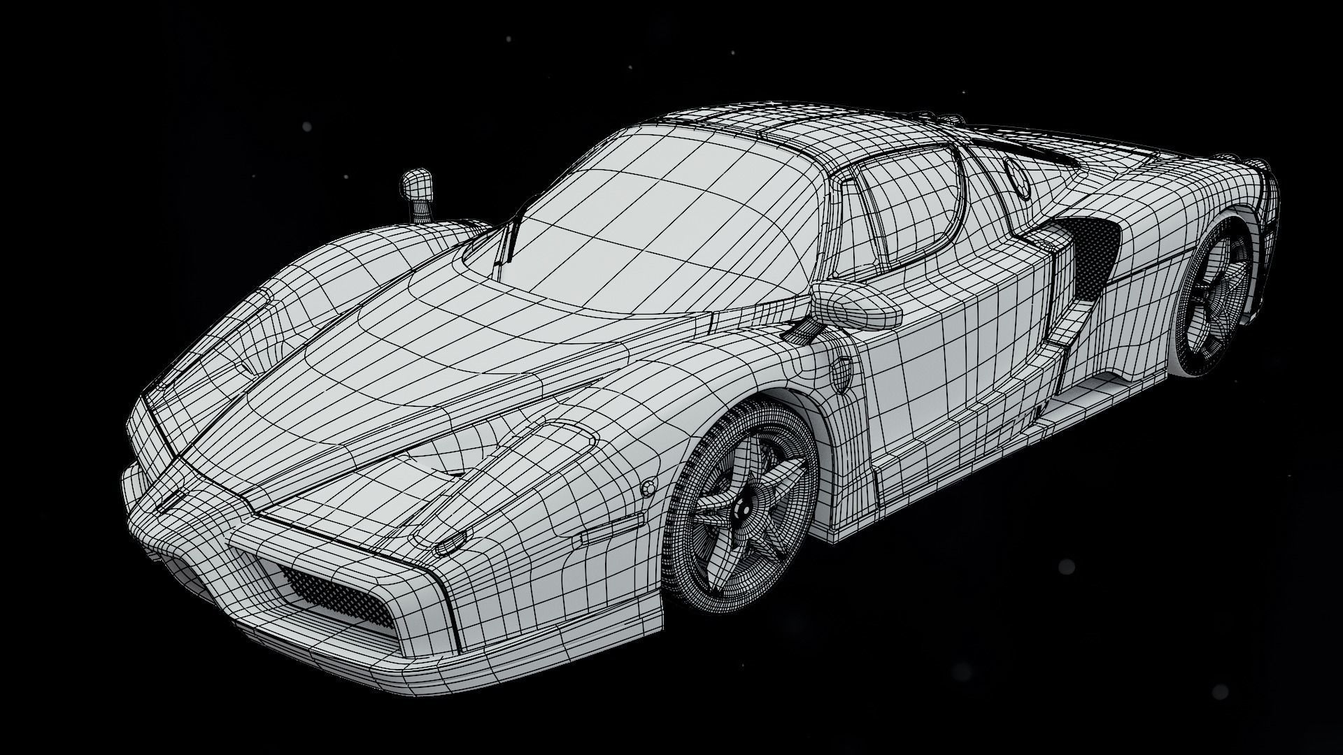 Enzo Ferrari 3D model | CGTrader