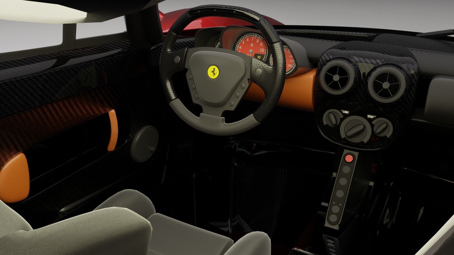 Enzo Ferrari 3D model | CGTrader