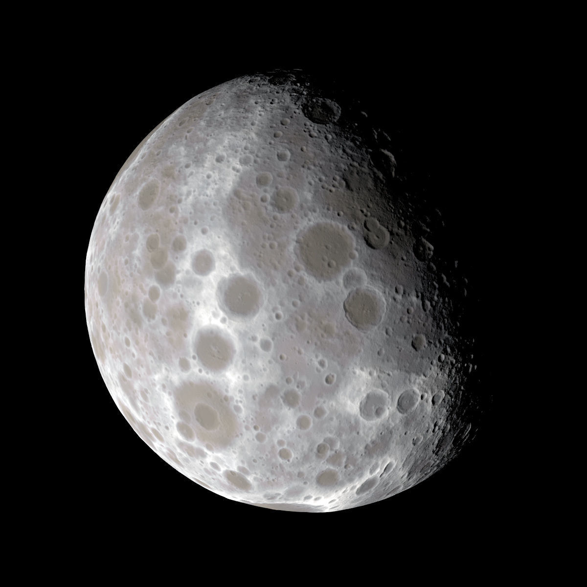 3D model Dwarf Planet or Moon - Alien Planet 8K VR / AR / low-poly ...