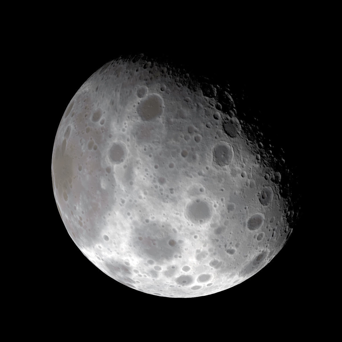 3D model Dwarf Planet or Moon - Alien Planet 8K VR / AR / low-poly ...