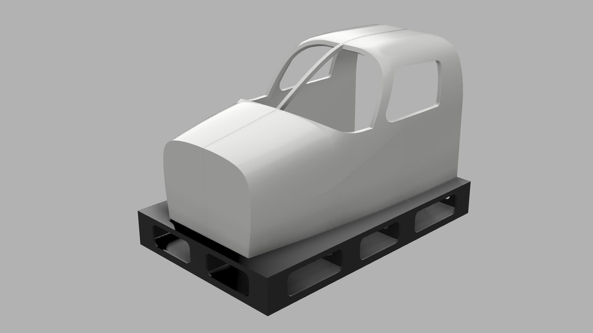 Piper Seneca Flight Simulator Cockpit shell 3D model 3D printable ...
