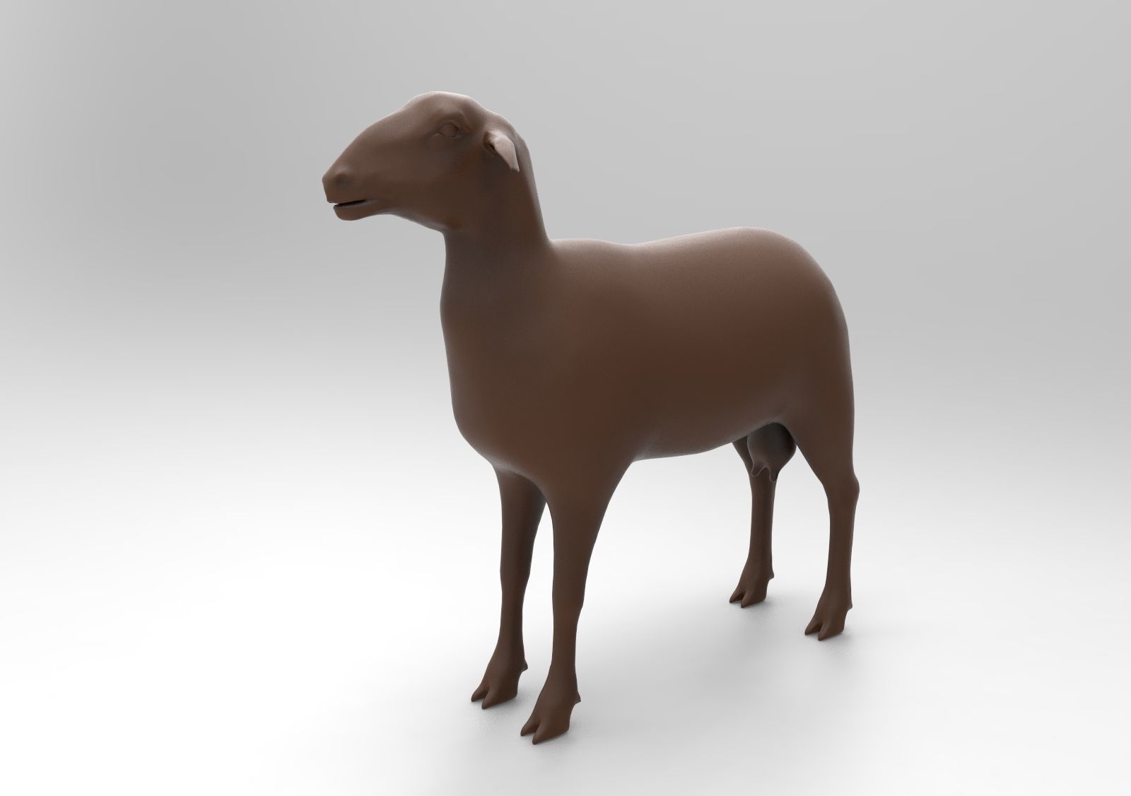 SHEEP goat 3D model 3D printable | CGTrader