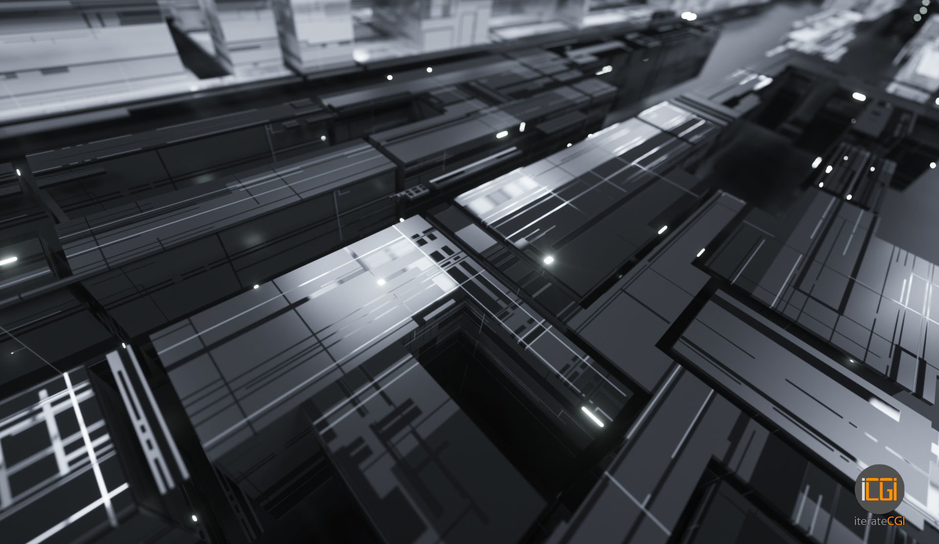 3D model Tech Greebles set 2 VR / AR / low-poly | CGTrader