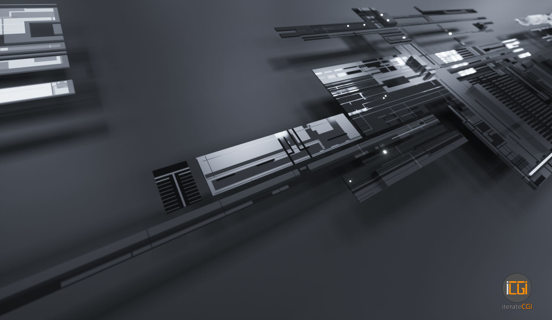 3D model Tech Greebles set 2 VR / AR / low-poly | CGTrader