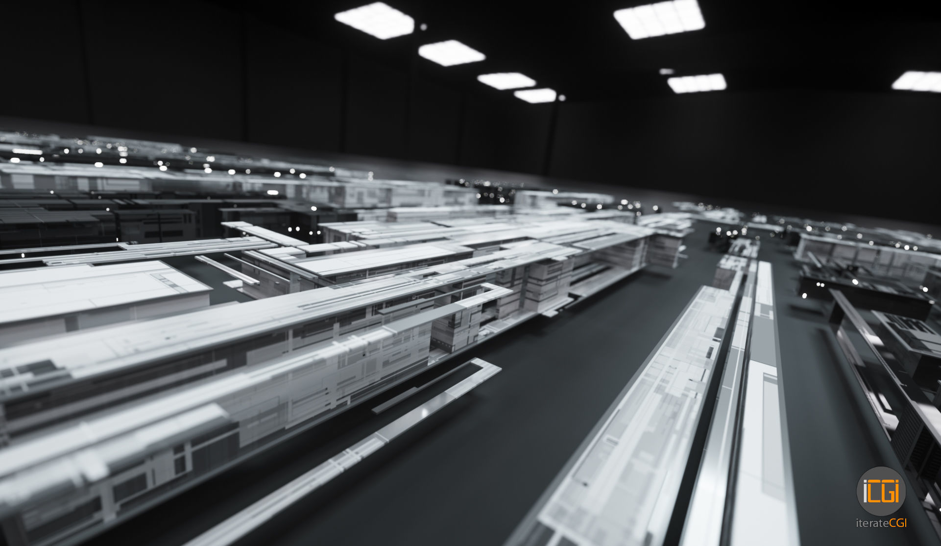 3D model Tech Greebles set 2 VR / AR / low-poly | CGTrader