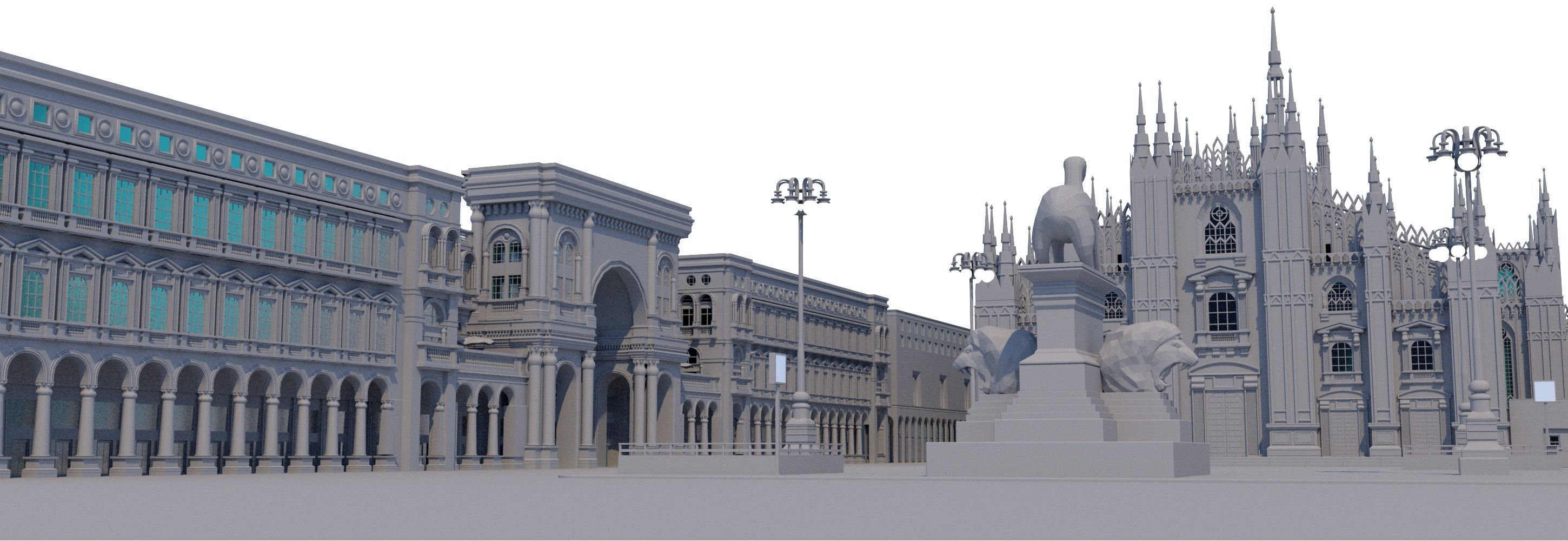 Duomo Milano 3D model | CGTrader