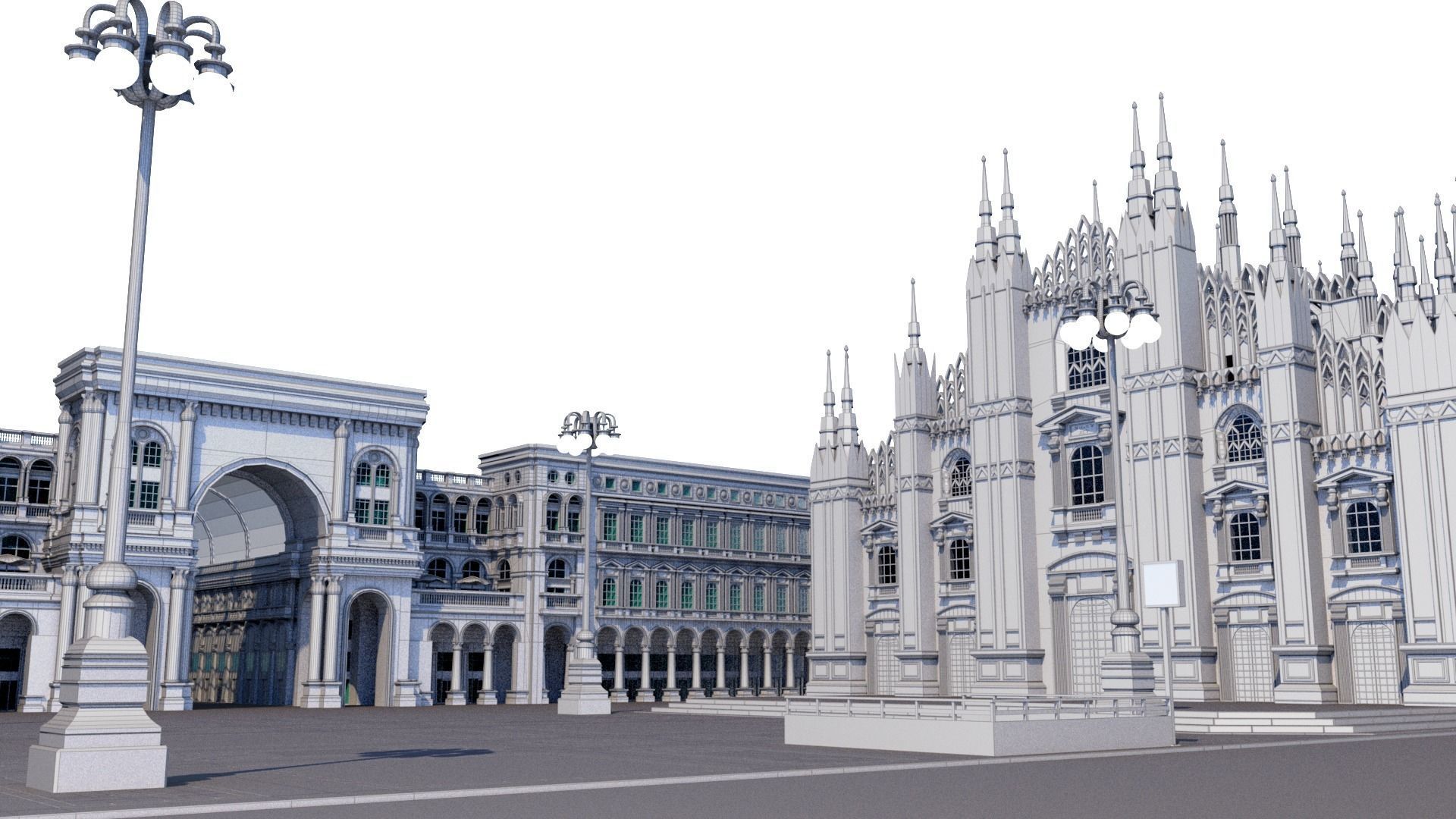 Duomo Milano 3D model | CGTrader