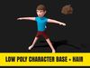 Cartoon Character Base Model - Rigged free 3D model | CGTrader
