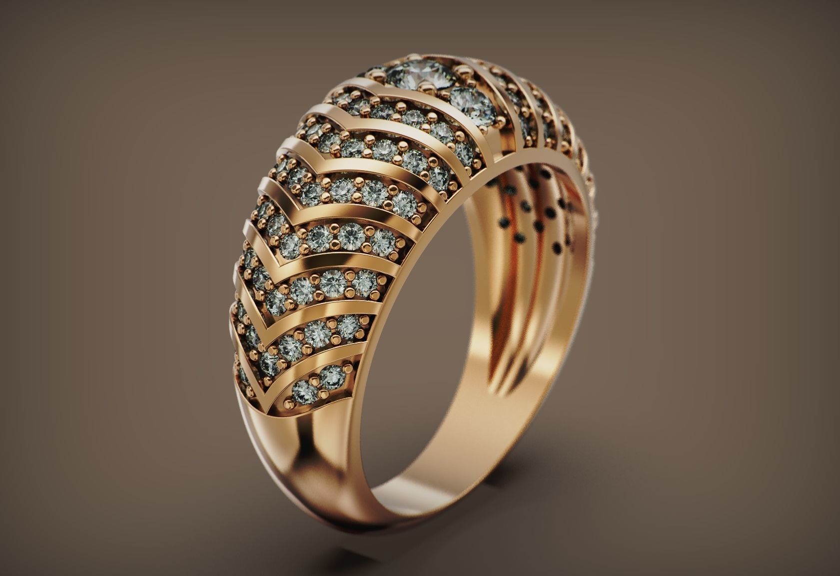 Ring Angel 3d 3D model 3D printable | CGTrader