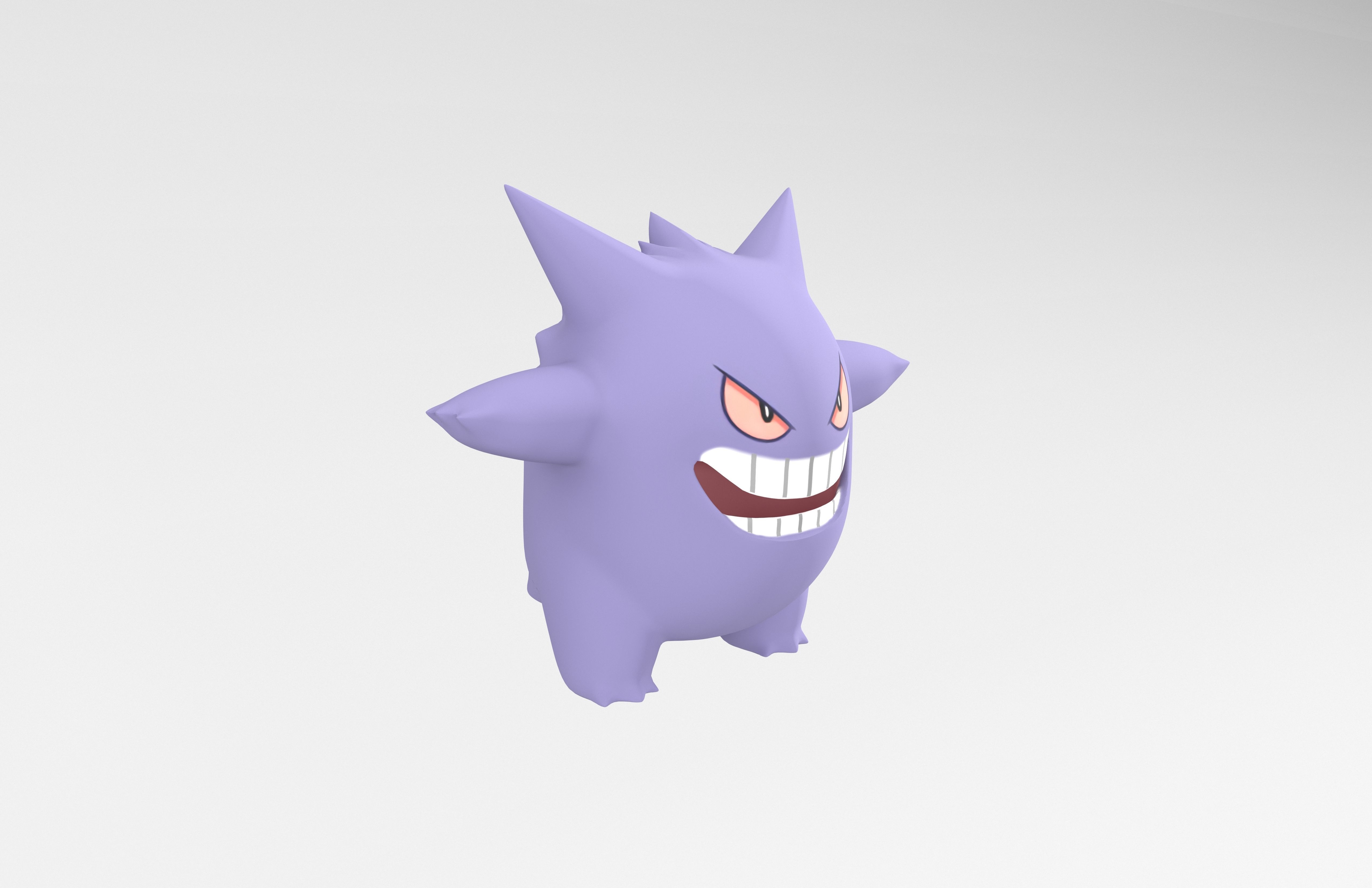 3D model Gengar pokemon toy VR / AR / low-poly | CGTrader