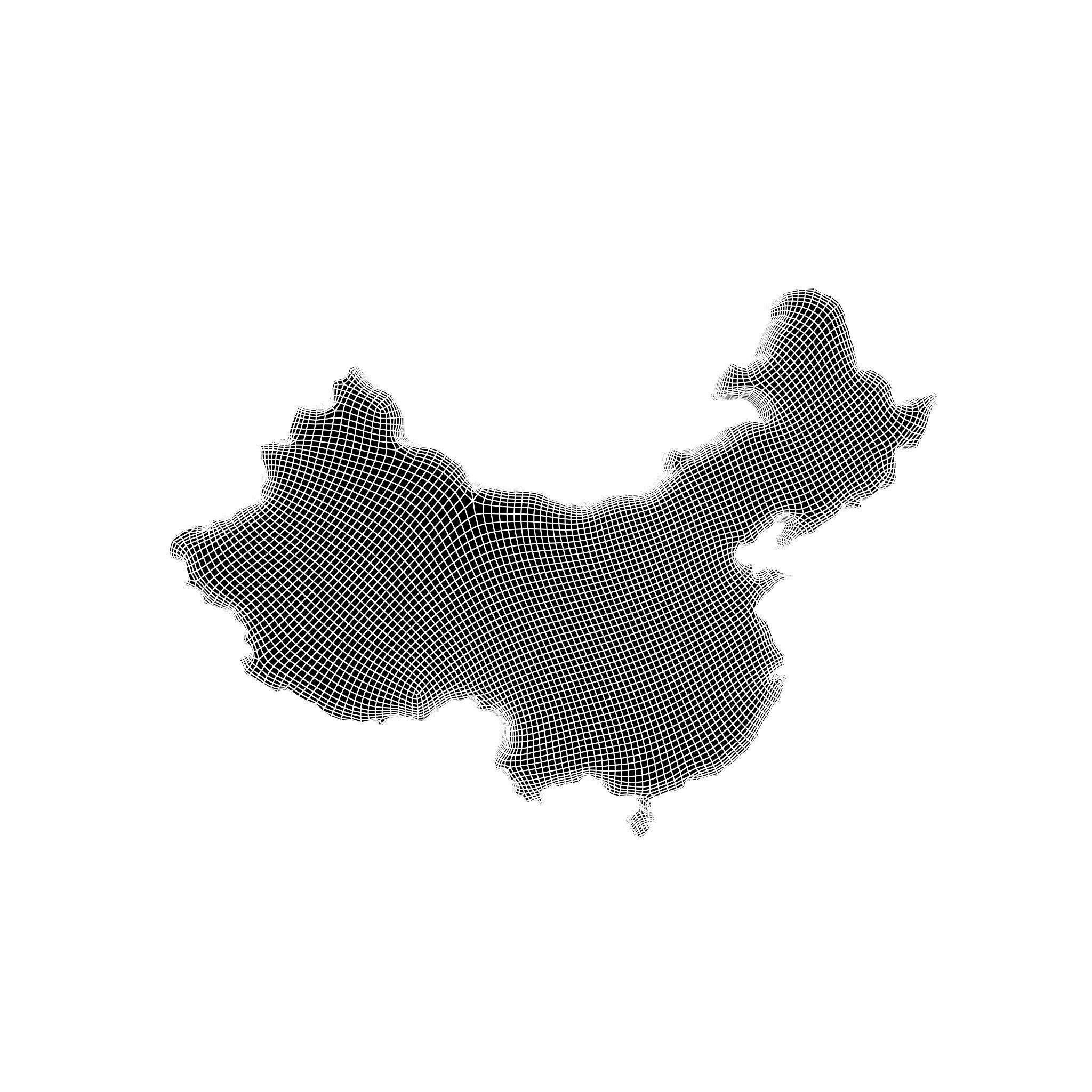 3D model China Map v1 001 VR / AR / low-poly | CGTrader