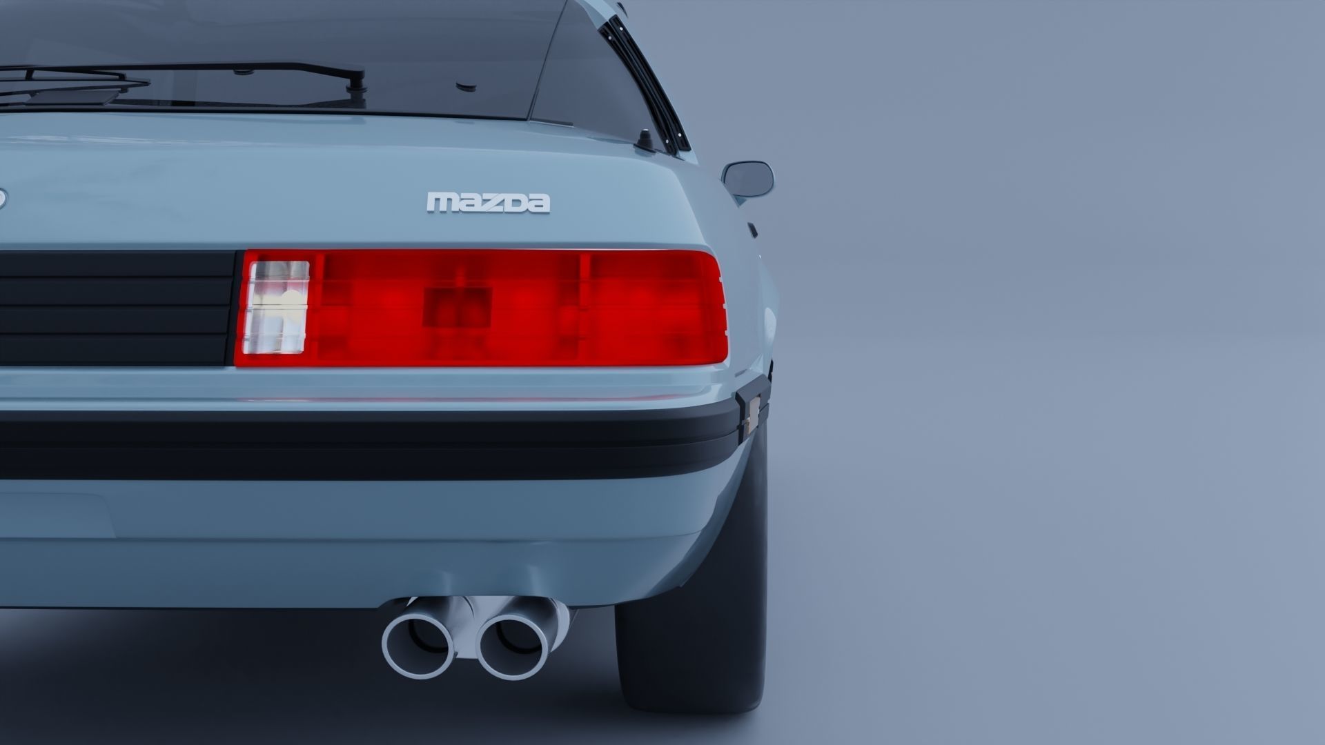 Mazda RX-7 FB 3D model | CGTrader